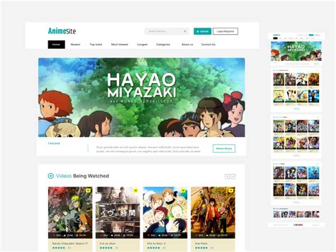 Update More Than 74 Anime Website Template Latest Incdgdbentre