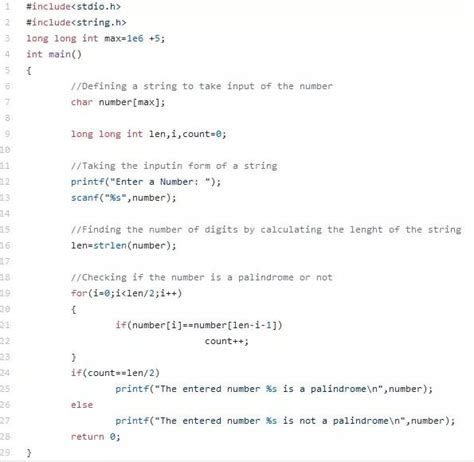 solved algorithm for this code c program