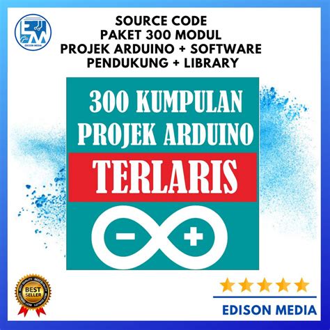 Jual Source Code Paket 300 Modul Projek Arduino Software Pendukung
