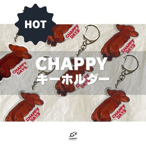 【数量限定】chappyキーホルダー Chappy Days