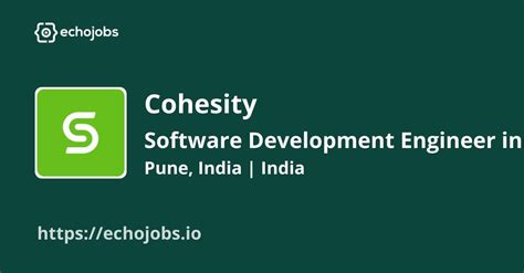 Cohesity Is Hiring Software Development Engineer In Test Sdet Pune