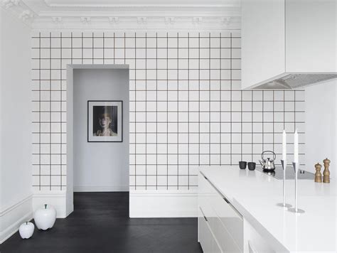 Square Tiles Pattern Wallpaper Hello Circus