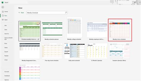 How To Create A Weekly Schedule In Microsoft Excel SpreadCheaters