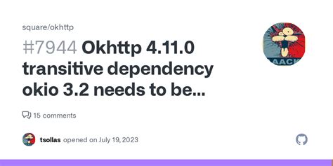 ok 4 11 0 transitive dependency okio 3 2 needs to be updated to okio 3 4 0 to mitigate cve