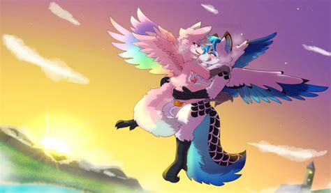 Rule 34 Absurd Res Anthro Bodily Fluids Canid Canine Duo Feathered