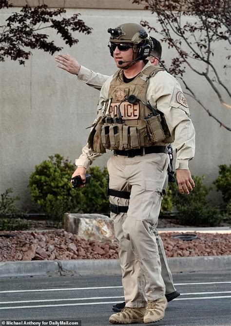 Shocking Moment Heavily Armed Swat Team Surrounds The Home Of Las Vegas