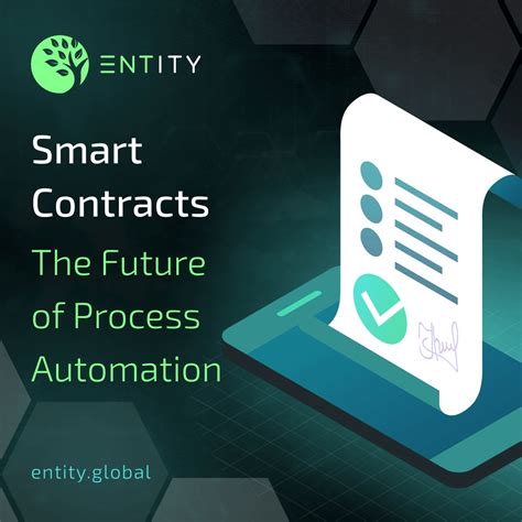 Smart Contracts The Future Of Process Automation By Entityfinance Relrondnetwork