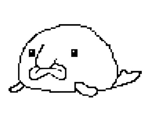 Blobfish Coloring Pages Coloringlib