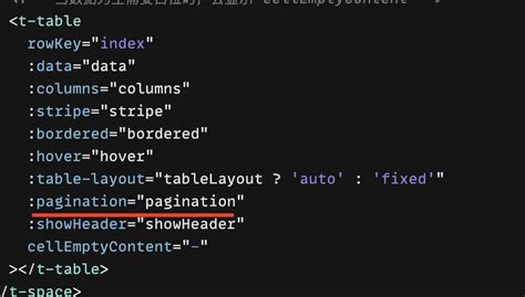 Pagination 分页 table 隐藏页码失效 Issue Tencent tdesign vue starter GitHub