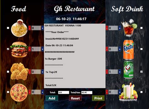 GitHub GHAZI ALANZI WPF FastFoodInvoice