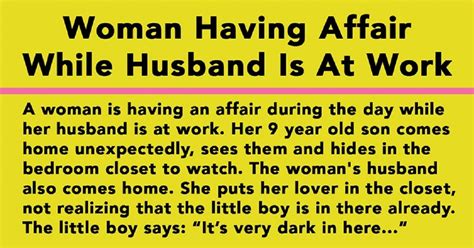 Woman Having Affair While Husband Is At Work Trulymind