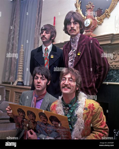 The Beatles At The Launch Of Sgt Peppers Lonely Hearts Club Band