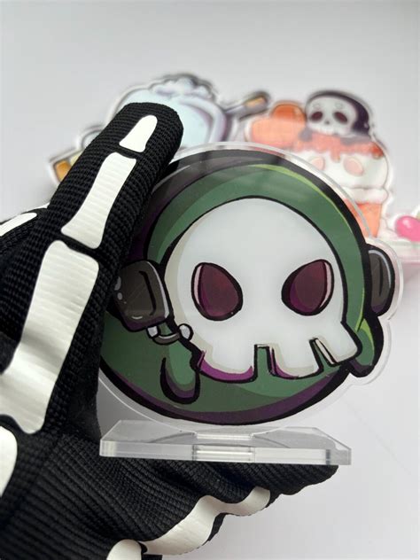 Call Of Duty Chibi Acrylic Standee Modern Warfare Soap Ghost Etsy
