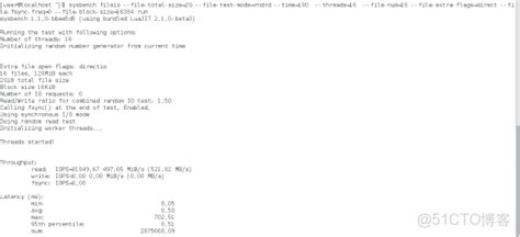 Linux性能优化（二）——sysbench压力测试工具51cto博客linux系统压力测试工具