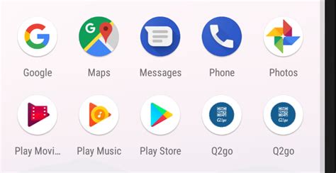 c remove white container around android launcher icons stack overflow