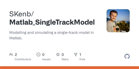 github skenb matlab singletrackmodel modelling and simulating a