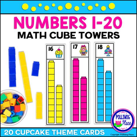 Math Cube Towers For Building Number Sense Polliwog Place