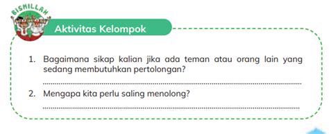 Kunci Jawaban Pai Kelas 4 Halaman 137 Saling Tolong Menolong