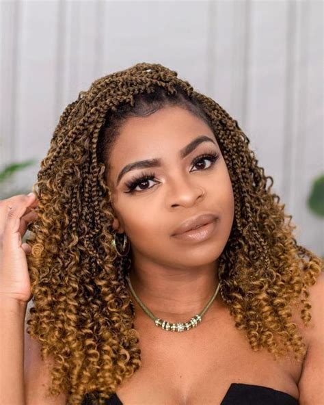 Boho Box Braids Crochet Hair Bohemian Box Braids Crochet Braids With