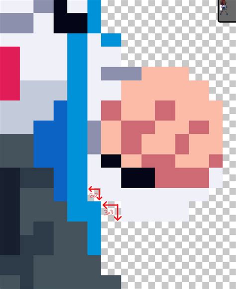 Weird Pixel Sizes On Reference Image Resizing Issue Picture From