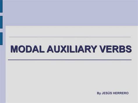 Modals Class 10 Pptx