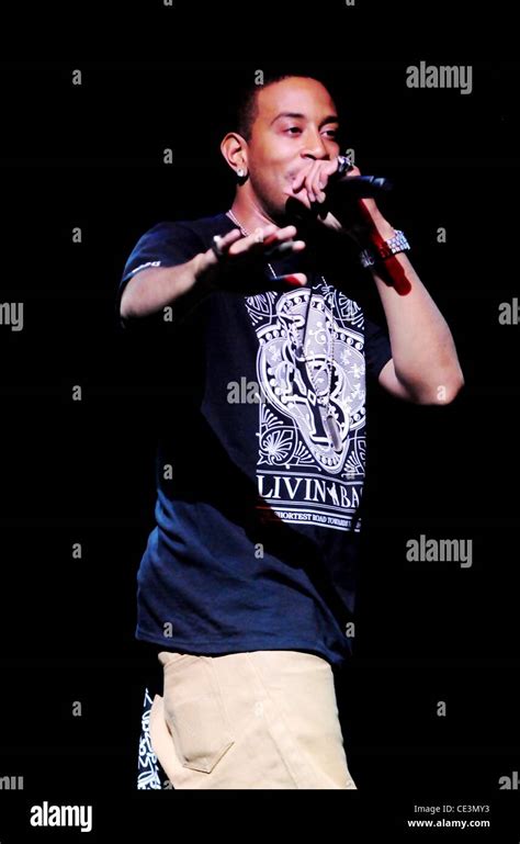 Ludacris Performs During The King Of Rap Concert At The James L Knight