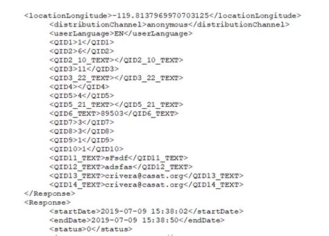 Altering XML Export XM Community