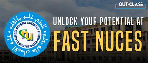 Fast Nuces Unlock Your Potential Out Class