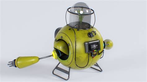 3d Planting Robot Fantasy Character Turbosquid 2001749