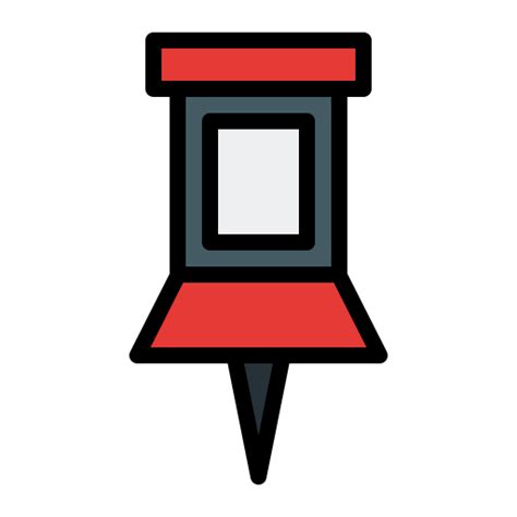 Pushpin Generic Outline Color Icon