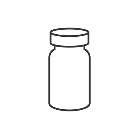 Vial Icon Design Template Vector 7634947 Vector Art At Vecteezy