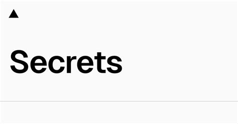 how do i create secret environment variables that are project specific
