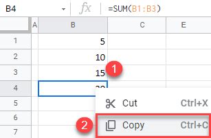 Copy Number Not Formula Excel Google Sheets Automate Excel