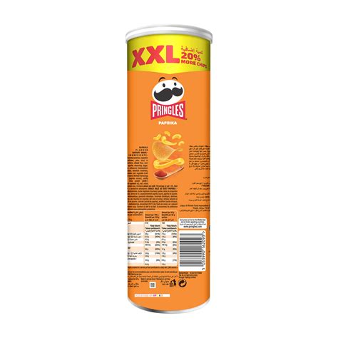 Pringles Xxl Paprika Chips 200 G Online At Best Price Lulu Uae
