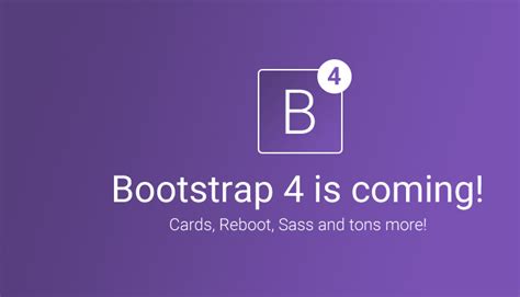 all about twitter bootstrap 4 2016 flash updates