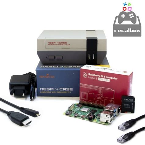 Kit Premium Recalbox Kits Avec Raspberry Pi Pearl Fr