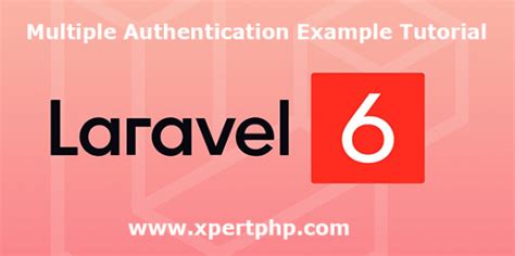 Laravel 6 Multiple Authentication Example Tutorial XpertPhp