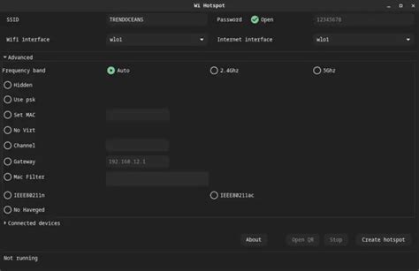 how to create a wifi hotspot for sharing a wireless internet connection in linux trend oceans