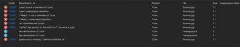 C Namespace Errors Stack Overflow