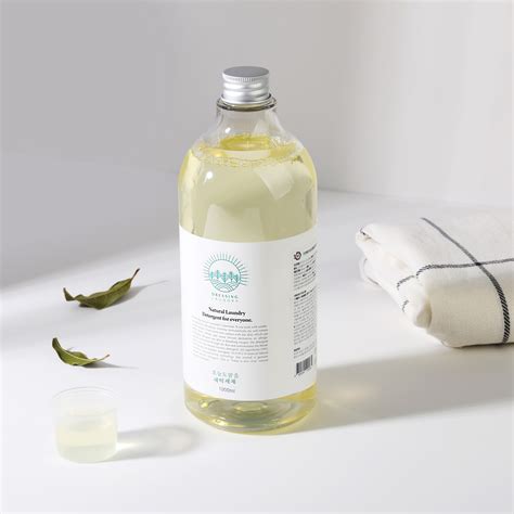 오늘도맑음 세탁세제 1000ml 드럼 아기 옷냄새제거 빨래 속옷 액체 세제 성분맛집 드레싱테이블