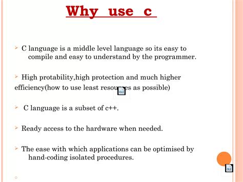 Introduction Of C Langauge PPT