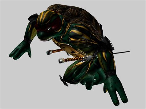 Tmnt Raph 3d 모델 1 Fbx Unknown Free3d
