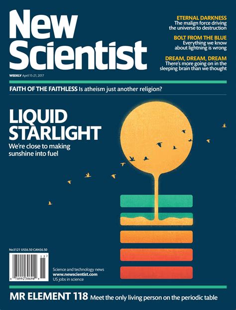 Issue 3121 Magazine Cover Date 15 April 2017 New Scientist