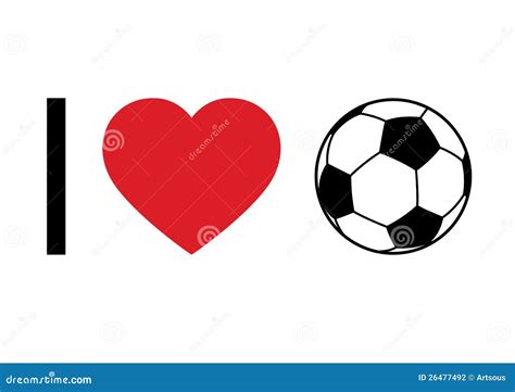 Принципиальная схема футбола Иллюстрация вектора иллюстрации насчитывающей сердце футбол