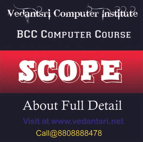3 Month Bcc Course Detail Fees Syllabus Scope Eligibility