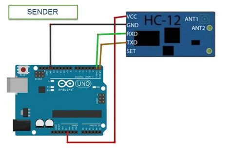 How To Send Text Long Range Distance Using Hc 12