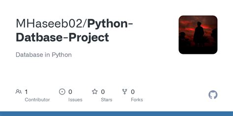 Github Mhaseeb Python Datbase Project Database In Python
