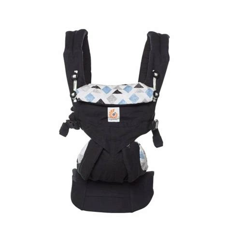 에르고베이비 신생아를 위한 띠 4 In 1 옴니 360 면 아동용 캐리어 시스템 블루 티몬