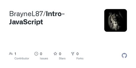Github Braynel87intro Javascript
