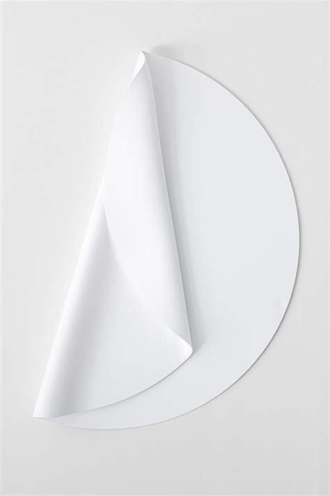 White Half Fold Surface Fetish Anya Pesce